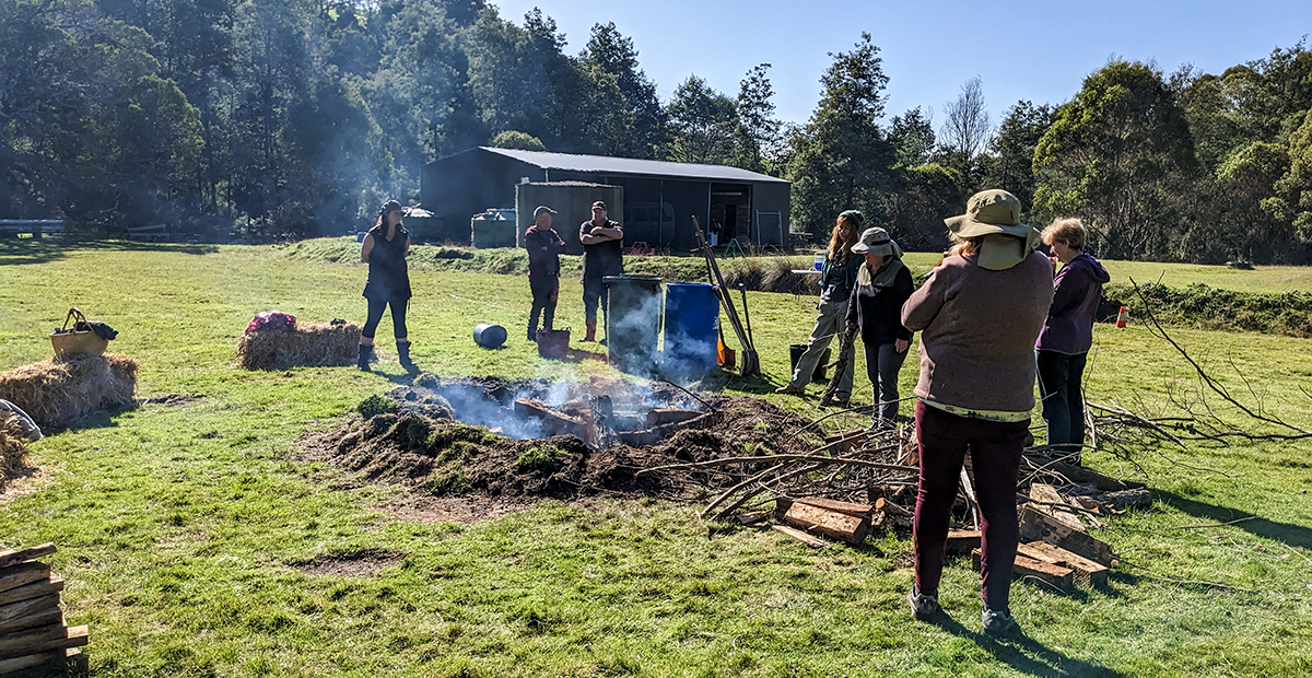 How to Make Biochar at Home - Tin Dragon Cottages